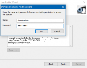 Convert a local Windows account to an Active Directory domain account ...