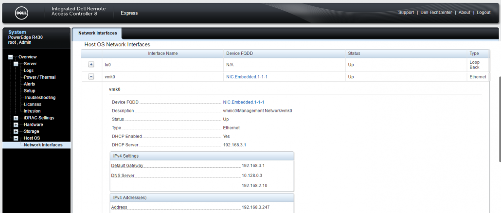 Install Dell iDRAC Service Module VIB v2.3 for ESXi 6.0 – Tyler Made
