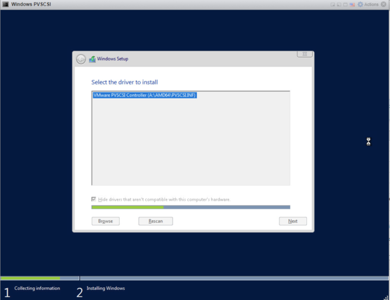 How to use VMWare PVSCSI driver in Windows Virtual Machine – Tyler Made